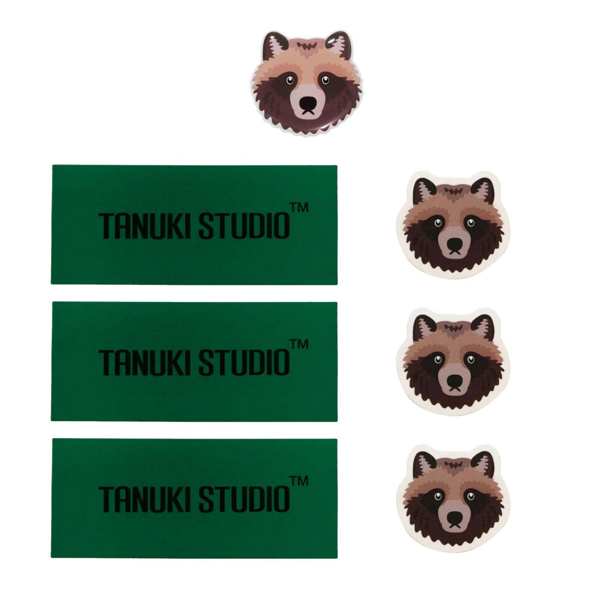 TANUKI STUDIO - Sticker set