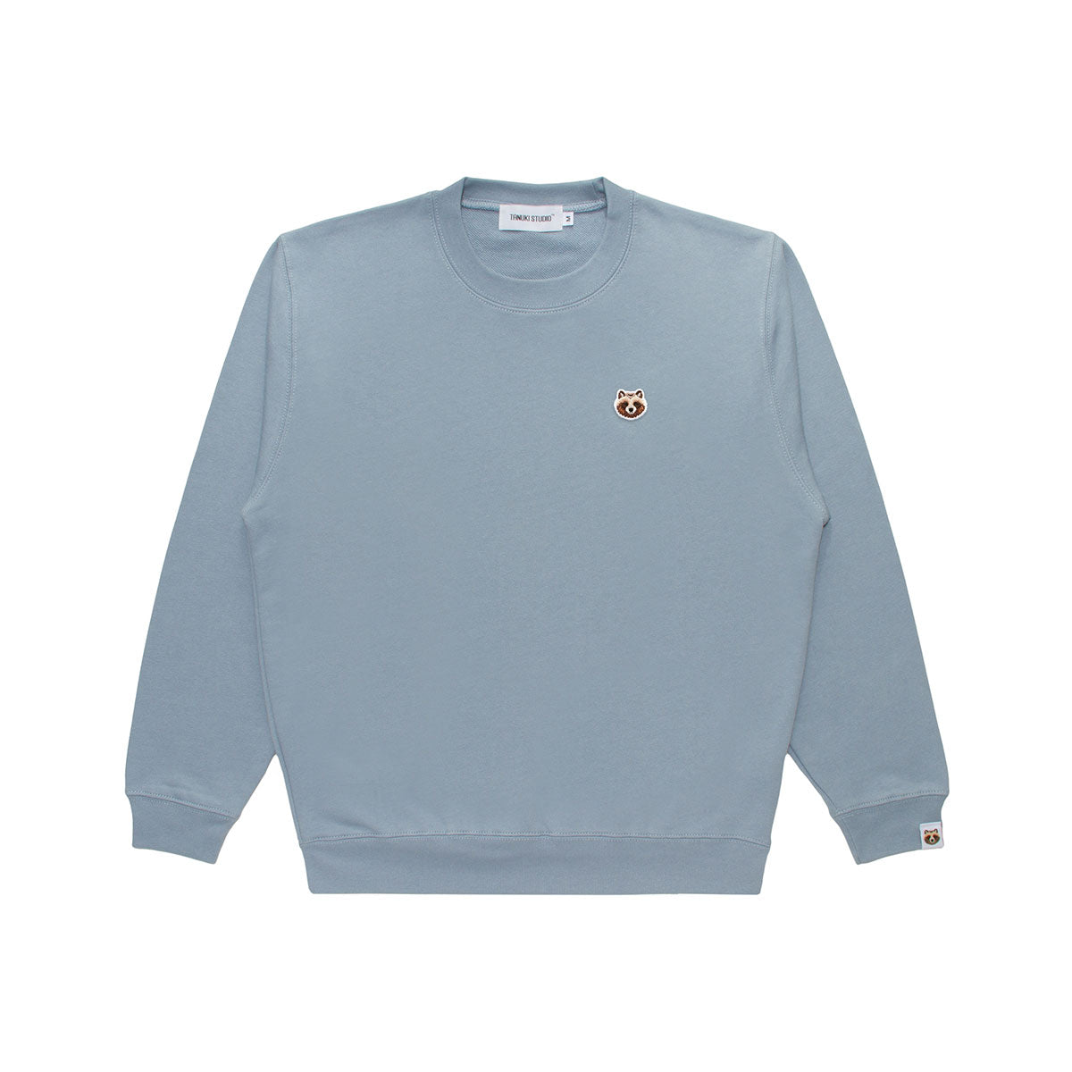 Mini TANUKI Light Weight Sweat Crew Neck - L.Blue – TANUKI STUDIO