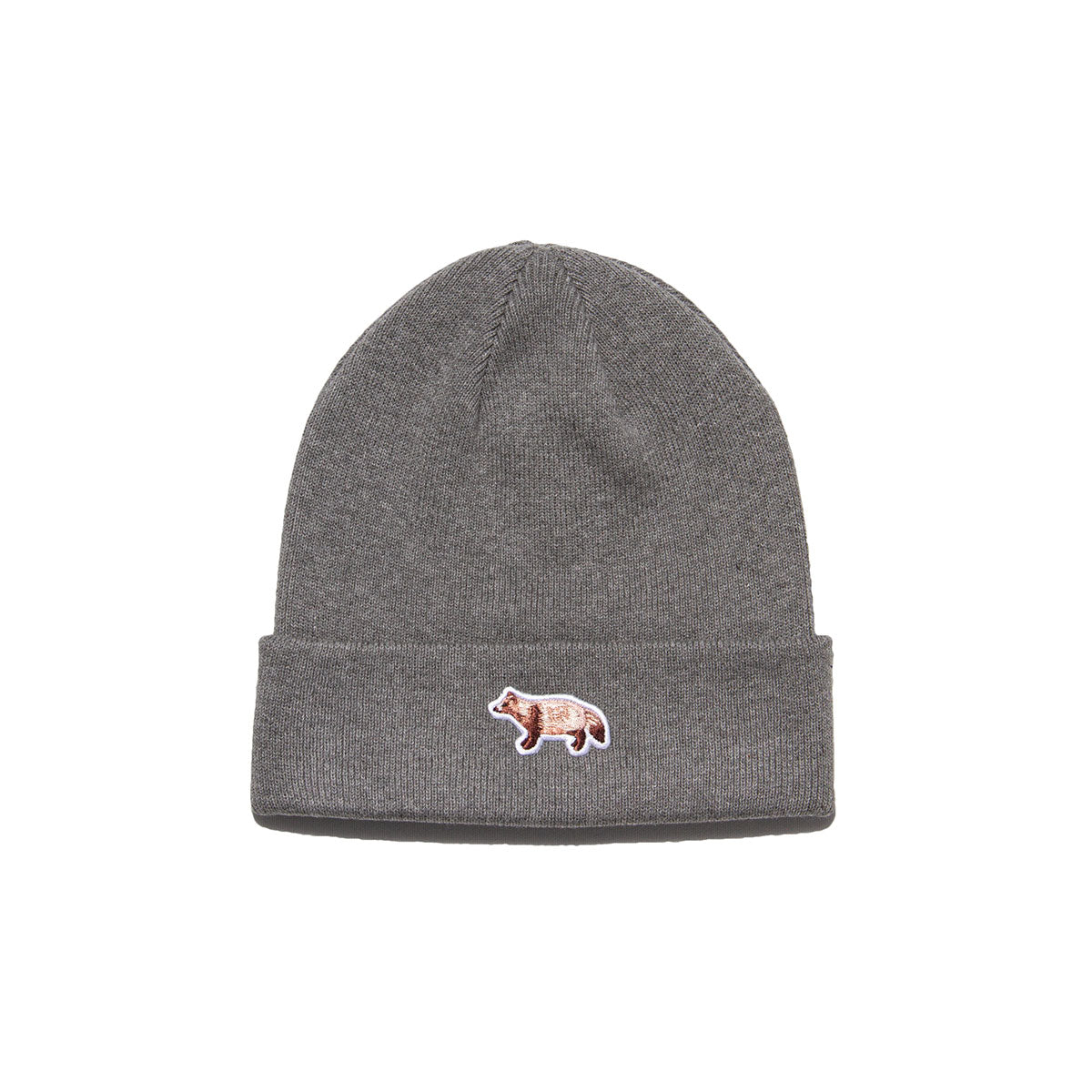 Sideways Cotton Knit Cap - Grey – TANUKI STUDIO