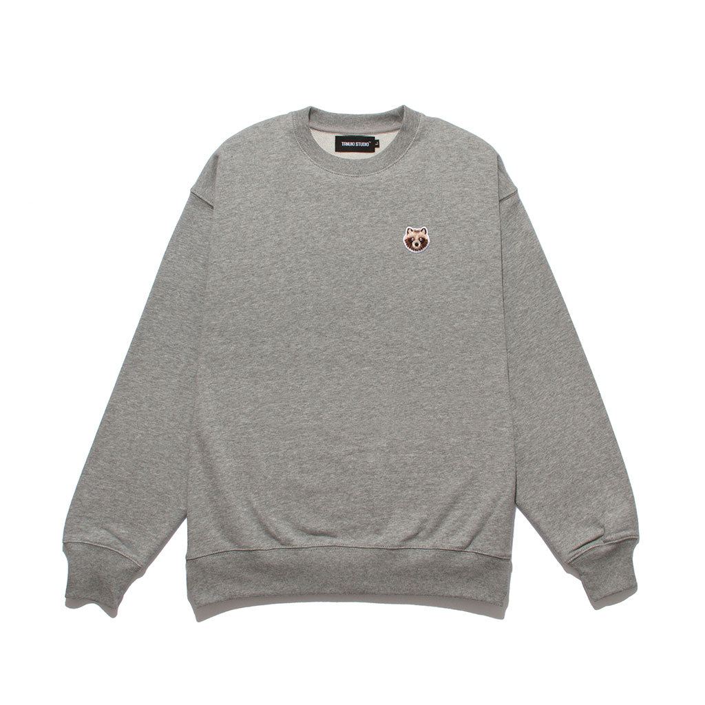 Online Limited Color : Heavy Weight "Pile" Sweat Crew Neck - Grey ...